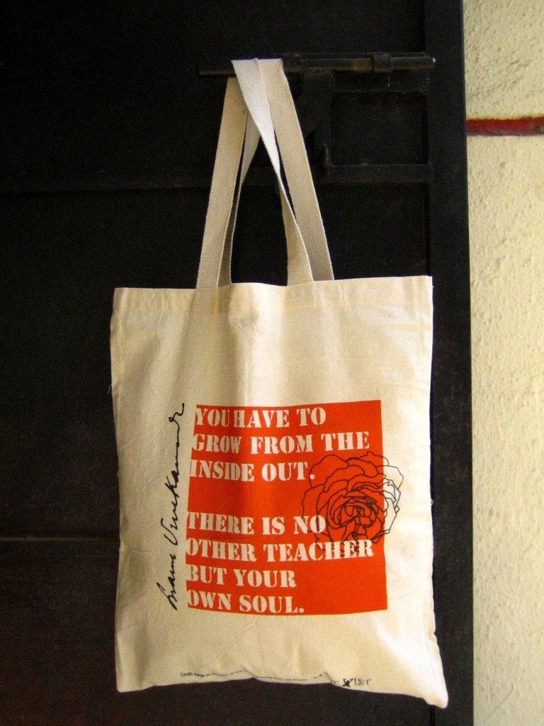 Cotton Bag: 15 x 17″: Vivekananda Orange | eCoexist Cotton Bag: 15 x 17″: Vivekananda Orange | eCoexist
