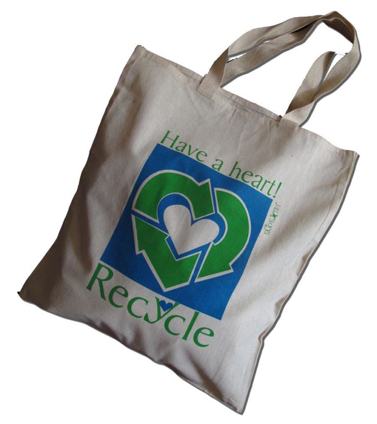 Cotton Bag: 15″ x 17″: Recycle | eCoexist Cotton Bag: 15″ x 17″: Recycle | eCoexist